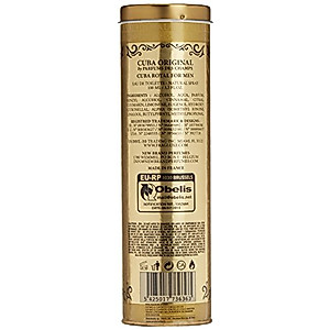 Cuba Royal by Cuba for Men Eau De Toilette Spray, gold, 3.3 Ounce