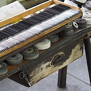 DOVO Natural Straight Razor with Bamboo Handle