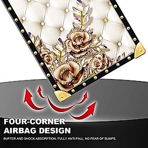 Yuning419 Case Compatible with iPhone 13 Pro Max,1 Diamond Butterfly 13 Pro Max Case for Girls,Luxury Square Soft TPU Shockproof Protective Hard PC Case for iPhone 13 Pro Max 6.7 inch