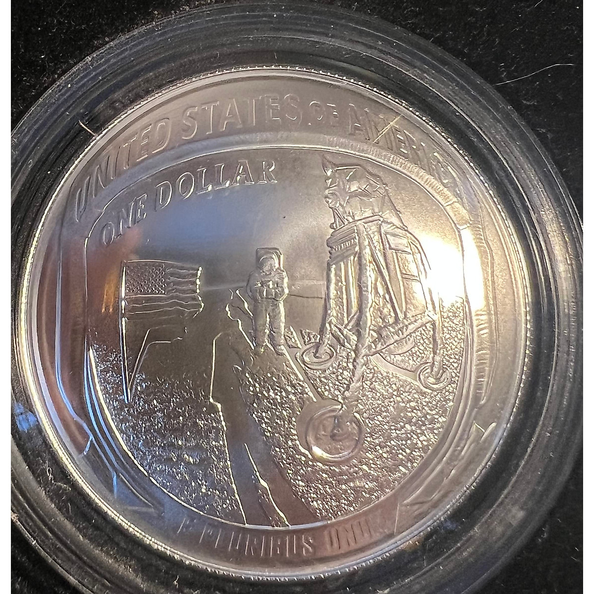 2019 P Apollo 11 50th Anniversary Commemorative Dollar US mint Proof