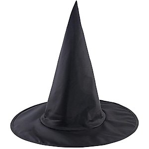 AAFEEN 12pack Black Halloween Witch Hats - Hanging Witch Hats Halloween Decor Witches Costume Accessory for Halloween Party Favor