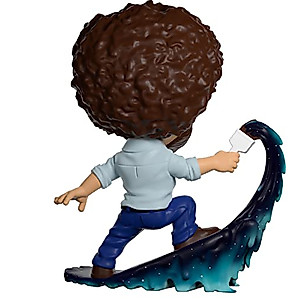 Youtooz Bob Ross Happy Accidents Action Figure, Bob Ross Figure 5" Vinyl Figure Bob Ross Collection