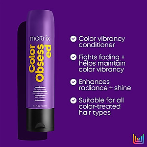 Matrix Color Obsessed Antioxidant Conditioner | Enhances Hair Color & Prevents Fading| For Color Treated Hair | Sulfate-Free | Cruelty Free | Packaging May Vary | 33.8 Fl. Oz. | Vegan