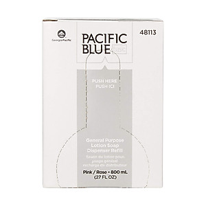 Georgia-Pacific - 48113 Pacific Blue Basic General Purpose Lotion Soap Dispenser Refills by GP PRO (), Pink Rose, 12 Refills