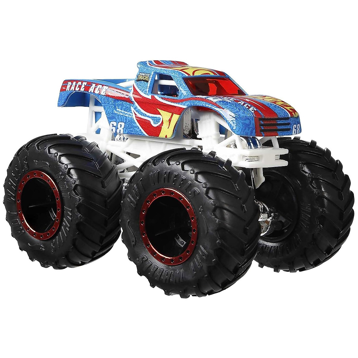 Hot Wheels Monster Trucks Live 8-Pack, Multipack of 1:64 Scale Toy Monster Trucks, Characters from The Live Show, Smashing & Crashing Trucks, Toy for Kids 3 Years Old & Up