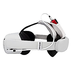 NIVRANA VR Battery Pack Compatible with Oculus Quest 2 – High Speed 10,000mAh VR Power Bank Gives up to 8 Hours of Epic Uninterrupted Game Play – VR Headset Accessory