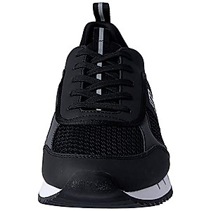 Emporio Armani EA7 Laces U Trainers Men Black - 8 - Low Top Trainers Shoes