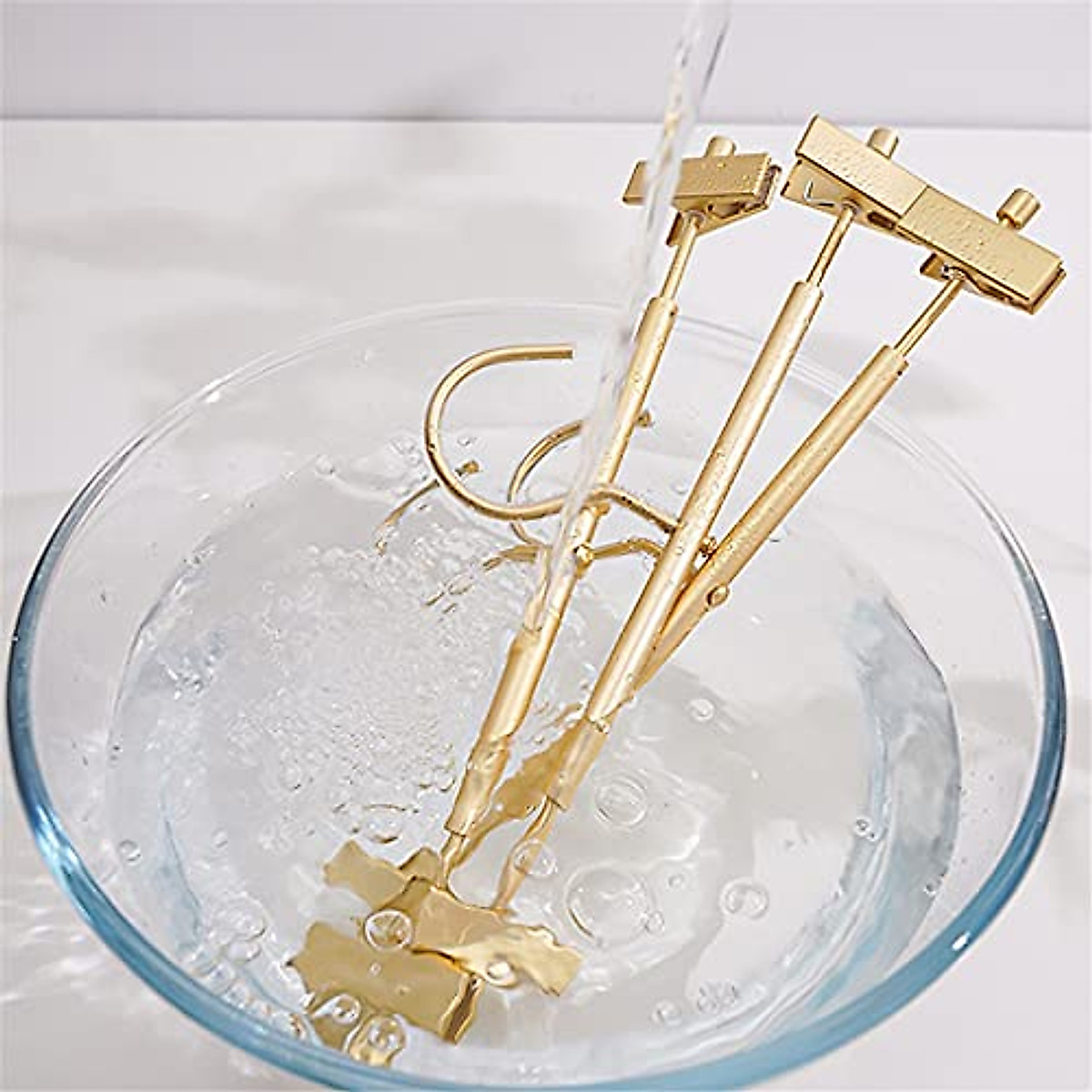 n/a 5pcs Trouser Hanger Clips Aluminum Alloy Anti Slip Pants Skirt Drying Rack Trousers Clips Wardrobe Storage Metal Clothes Hangers