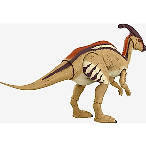 Mattel Jurassic World The Lost World Hammond Collection Dinosaur Action Figure, Parasaurolophus Dino Toy with 20 Articulations, 12 Inches Long