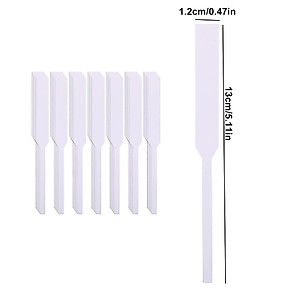 100 pcs Test Strips Disposable White Perfume Paper Test Strips