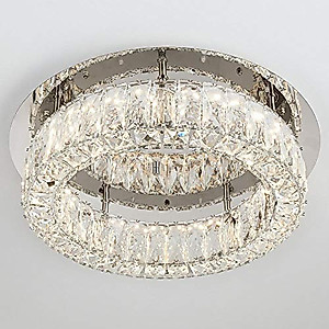 Heme Decorator LED Flush Mount Chrome Finish