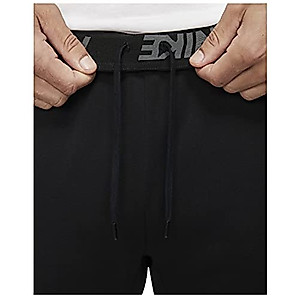 Nike Therma Men's Dri-FIT Tapered Training Pants (as1, Alpha, s, Regular, Regular, Black, Small)