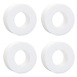 FBULWSEC Climbing Rings (4 Pack) for Maytronics Dolphin Parts, Robotic Pool Cleaners Replacement M200 M400 M500 DX3 DX4 DX6,Part Number: 6101611-R4