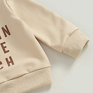 FYBITBO Toddler Baby Boys Halloween Outfits Cutest Long Sleeve Sweatshirt Shirt Top and Pants Fall Winter Halloween Clothes Set (Cutest Pumpkin in the Patch Outfit, 2T-3T)