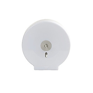 Mind Reader Commercial Bathroom Tissue Dispenser, Wall Mount Tissue Holder for Professional Bathroom 10.25 in. L x 4.88 in. W x 10.5 in. H