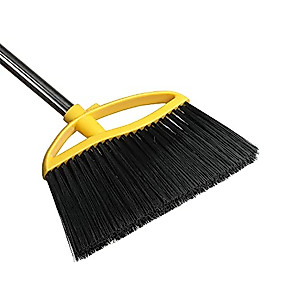 Soft Bristles Broom Indoor Angle Broom with Long Handle Soft Floor Sweeping Brooms Kitchen Broom