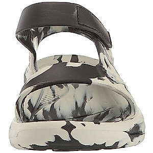 Teva Women's Hurricane Drift Huemix Sandal, Black Swirl, 10