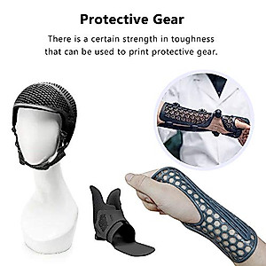 IFUN Toughness 3D Printer Resin Impact Resistant Resin Compatible with 405nm LCD DLP 3D Printer Gray 500ml