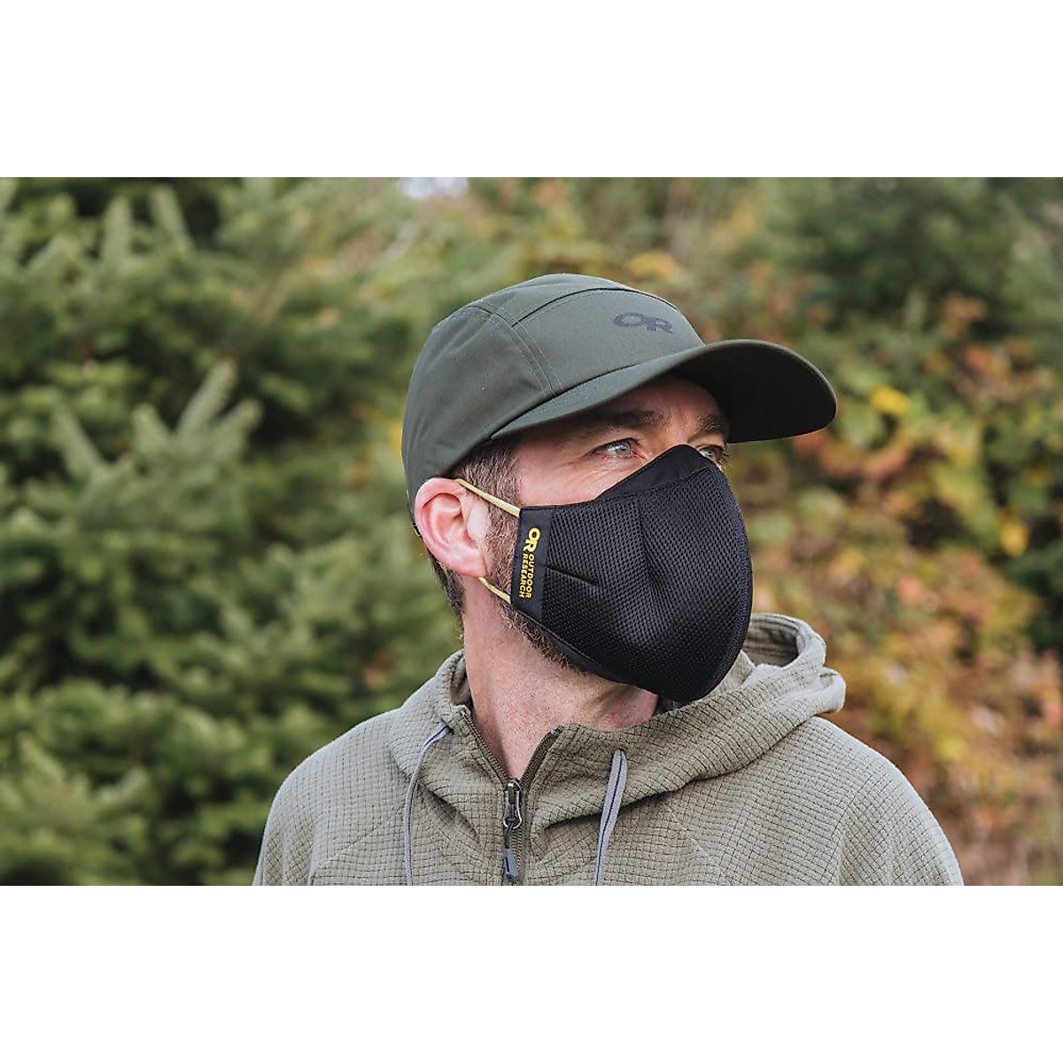 Outdoor Research Adrenaline Face Mask Kit, black, one size