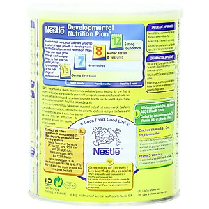 Nestle Cerelac, Honey and Wheat with Milk (From 12 Months), 14.11-Ounce Cans (Pack of 4)