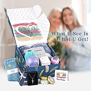 Get Well Soon Gifts for Women Care Package for Women Get Well Gift Basket with Flannel Throw Blankets