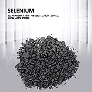 99.99% Selenium Metal Se Metal Element High Purity Selenium Small Lumps Sample 10g / 0.4oz Industrial Welding Welding Rods and Wires