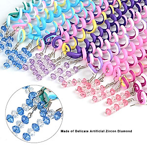 18 Pcs Hair Styling Twister Clip for Girl Women,ZXK CO Braided Rubber Hair Band Twist Barrette Spiral Spin Hair Tool Accessories Elastic Hair Rope Cute Hairband