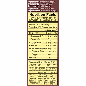 Le Veneziane Gluten Free Pasta Noodles ~ Anellini Noodles ~ Corn Pasta ~ 2 Count (8.8 Oz.)