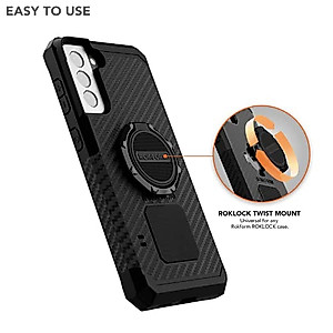 Rokform - Galaxy S21 Ultra 5G Rugged Case + Magnetic Sport Ring Stand & Grip