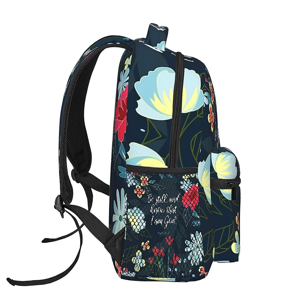 ROSIHODE Jesus Backpack Adjustable Shoulder Strap Bookbag, Cross Daypack Lightweight Backpack for Adults