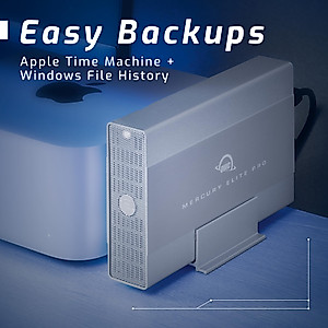 OWC Mercury Elite Pro 12TB 7200 RPM Storage Solution w/USB 3.2 5Gb/s