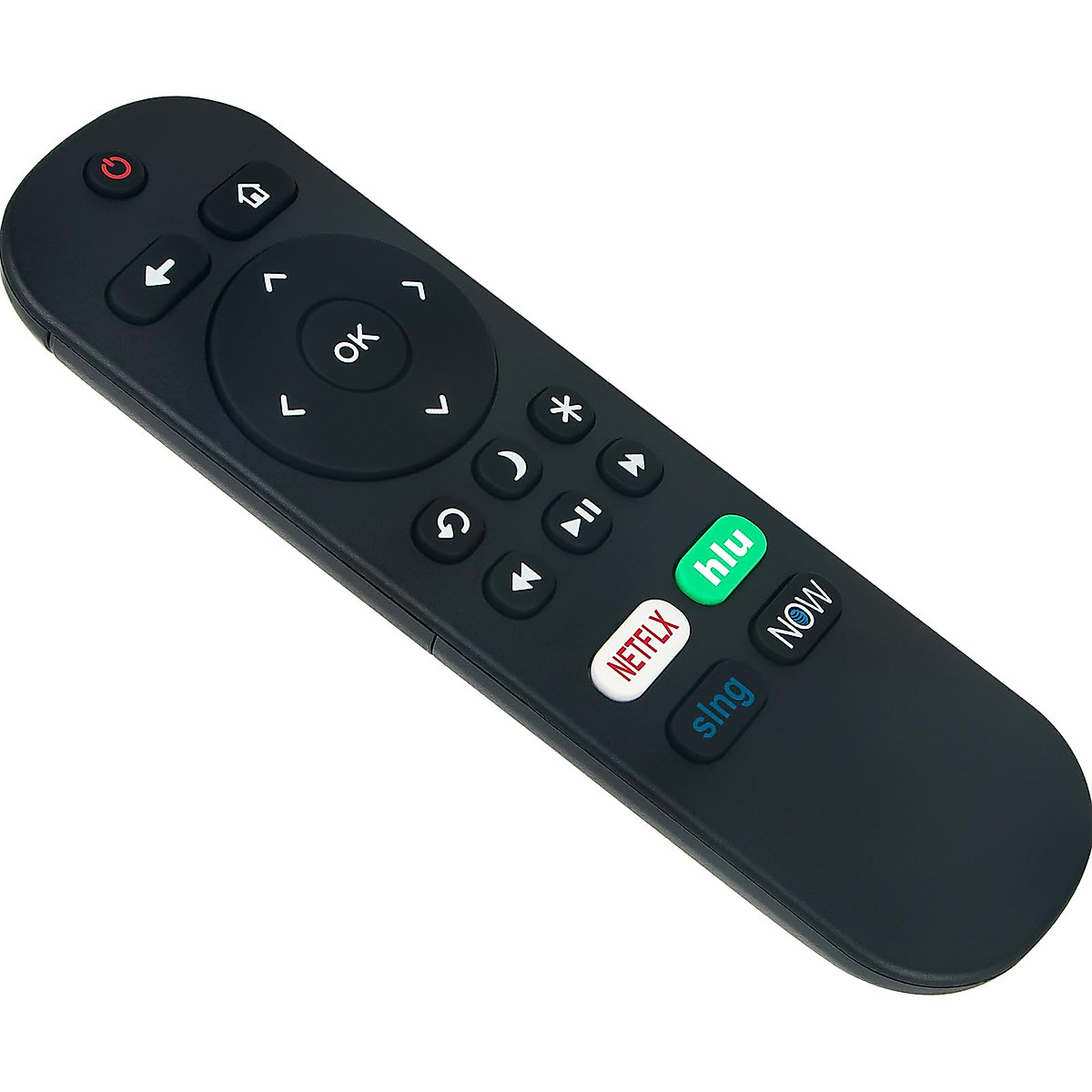 NS-RCRUS-20 NSRCRUS20 Replacement Remote Control Work for Insignia Roku TV NS-40DR420NA16 NS-40DR420NA16B NS- 43DR710NA17 NS-39DR510NA17 NS-55DR710NA17 W Netflix Hulu Sling Now Buttons