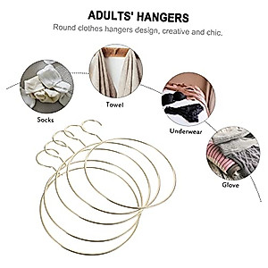HANABASS 5pcs Handbag Hanger Fashion Scarf Clothes Organizer Rack Closet Organizer Hanger Belt Hanging Hooks Towel Ring Hangers Underwear Rack Cool Clothes Hanger Headband Adults' Hangers