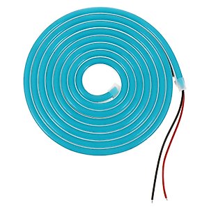 DOITOOL 1 Set Neon Strip Flexible Neon Light Strips Led Flexible Tube Lights Led Strip Lights Flexible Neon Light Rope Flexible Neon Rope Led Neon RGB Bar Tape Winter Plastic Flexible Pipe