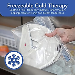 Breast Pads for Breastfeeding & Pumping 2pc - Warm & Cold Breast Therapy Pack