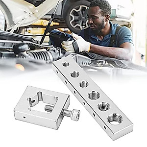 ZZZZS Safety Wire Nut Jig Holder Kit, Repair Tools Professional Carbon Steel Safety Lock Bolt Drill Jig Holder Kit for Adjustment