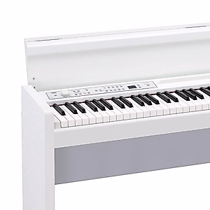 KORG LP-380U Digital Home Piano with 88-Key Fully Weighted Keyboard, Built-in Speakers, Furniture Stand, and 3-Pedal Unit (LP-380-WH U)