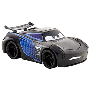 Disney Cars Toys Track Talkers Jackson Storm, 6-in, Authentic Favorite Movie Character Sound Effects Vehicle, Fun Gift for Kids Aged 3 Years and Older