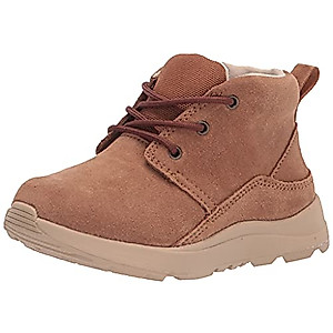UGG unisex child T Canoe Iii Weather Sneaker, Chestnut Suede, 7 Toddler US