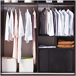 SANSAM Extra Large Heavy Duty Moving Bag, 3 Packs Waterproof Duffle Bag with Zippers for Travelling, Alternative to Moving Boxes,145L Oxford Clothes Storage Tote Bags for Space Saving