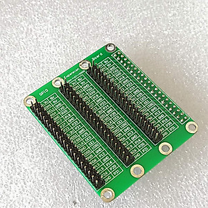 Raspberry Pi 4 Model B 3 x 40 Pin GPIO Adapter Extension Board 1 to 3 GPIO Module for Orange Pi Raspberry Pi 4B/3B+/3B
