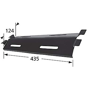 Music City Metals 93281 Porcelain Steel Heat Plate Replacement for Gas Grill Models Grill Chef BIG-8116 and Sams ST1017-012939