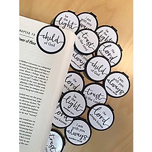 Inspirational Bookmarks (Set of 30) Assortment Christian Bookmarks. Ideal for Bible School Gifts, Christian Promotions, Vacation Bible School Rewards and Birthday Favors!