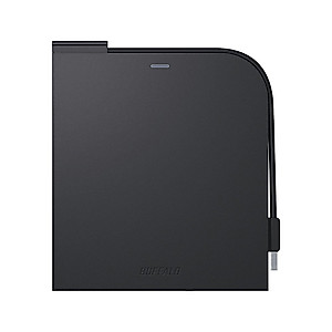 Buffalo UHD BD Portable Blu-ray Drive Black BRUHD-PU3-BK