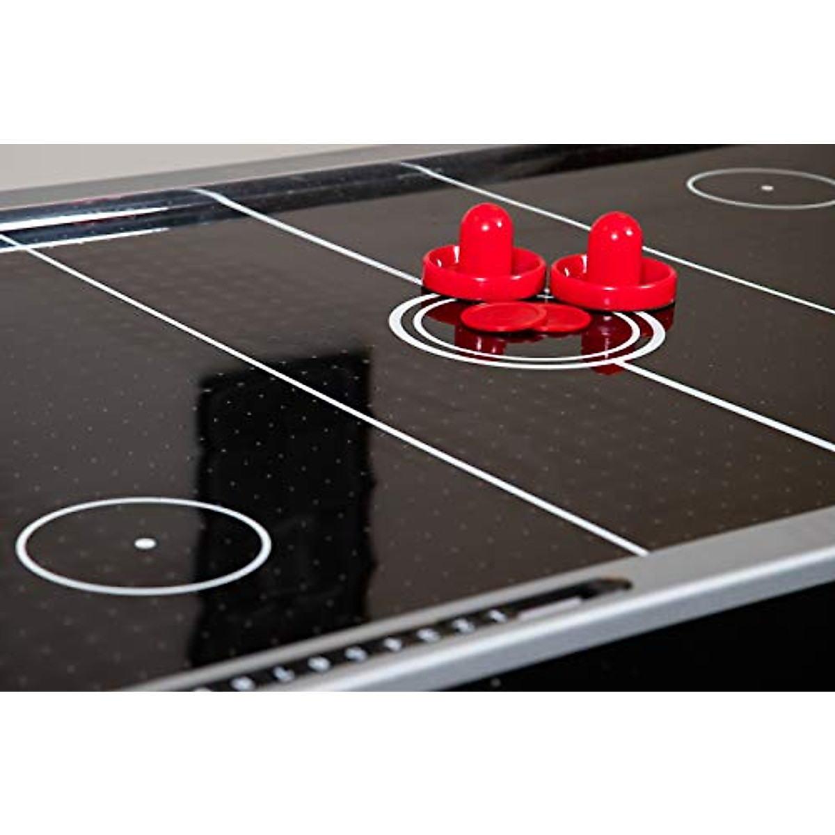 Triple Threat 6-ft 3-in-1 Multi Game Table with Billiards, Air Hockey, and Table Tennis