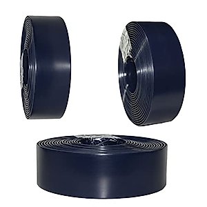 20' - 2" Wide Vinyl Chair Strap for Patio Pool Lawn Garden Furniture Repair 20' Durable Roll - Best for Strapping, Repair & Restoration Navy Blue #217