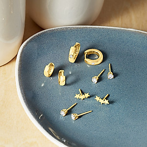 Ross-Simons 14kt Yellow Gold Round Diamond Stud Earrings I-J Color / I2-I3 Clarity