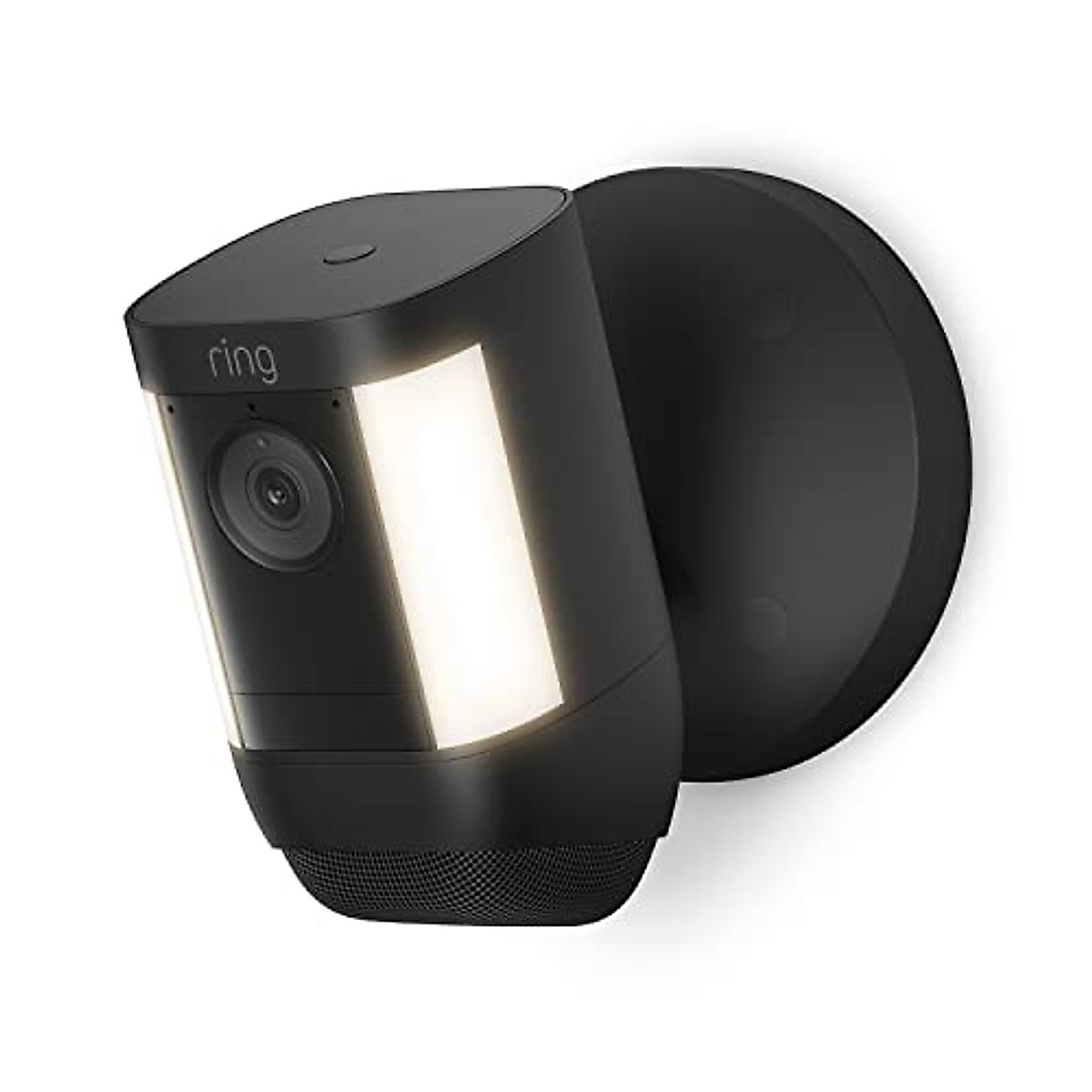 Ring Spotlight Cam Pro, Wired | 3D Motion Detection, Two-Way Talk with Audio+, and Dual-Band Wifi (2022 release) - Black