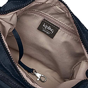 Kipling womens Women's Gabbie Small Bag, Lightweight Everyday Purse, Casual Nylon Shoulder crossbody bag, Blue Bleu 2, Small US