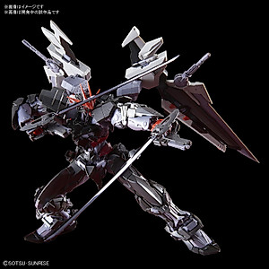 Bandai Spirits Gundam Astray Gundam Astray Noir, Bandai Hi-Resolution Model 1/100, Multicolor